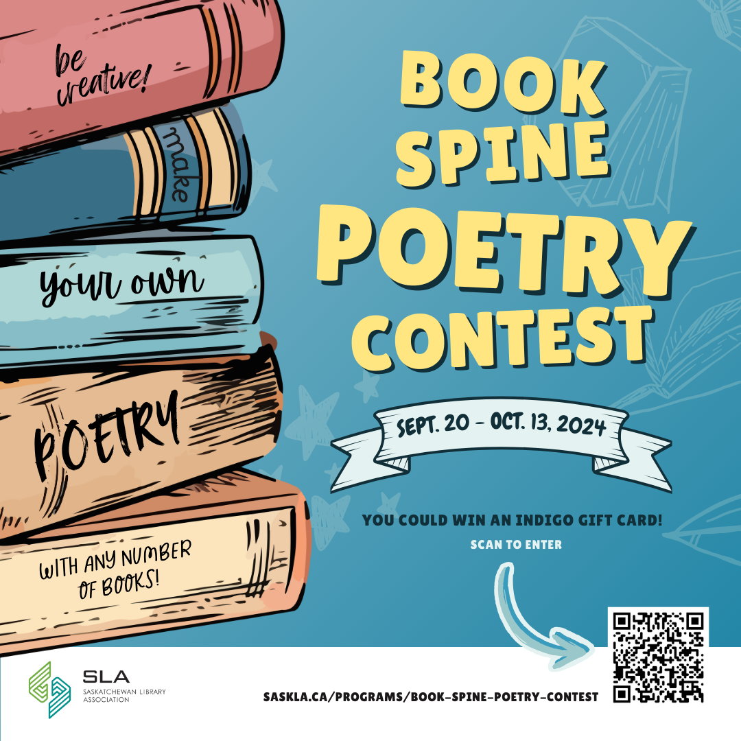 Saskatchewan Library Association » Book Spine Poetry Contest